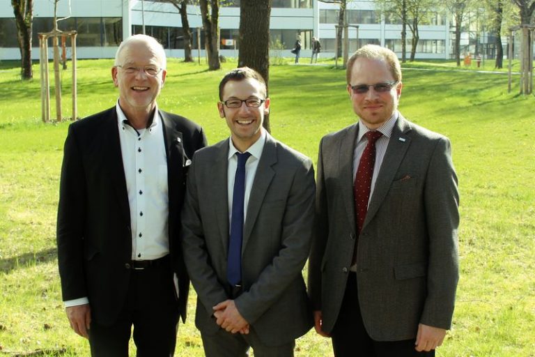 Dokortitel für Marco Romano - Technologie Campus Neustadt/Donau